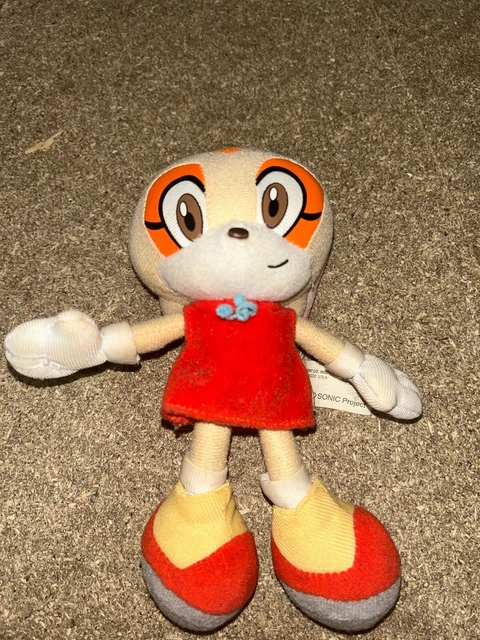 Sonic The Hedgehog Sonic X Cream The Rabbit Ge Entertainment Plush £2869 Picclick Uk