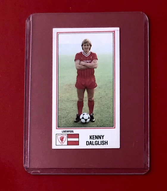 PANINI FOOTBALL 83 sticker. Rare Liverpool Kenny Dalglish ‘Excellent ...