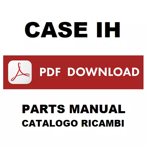 Case Ih Mx285 Magnum Catalogo Ricambi Manuale Parti Esplosi Trattore