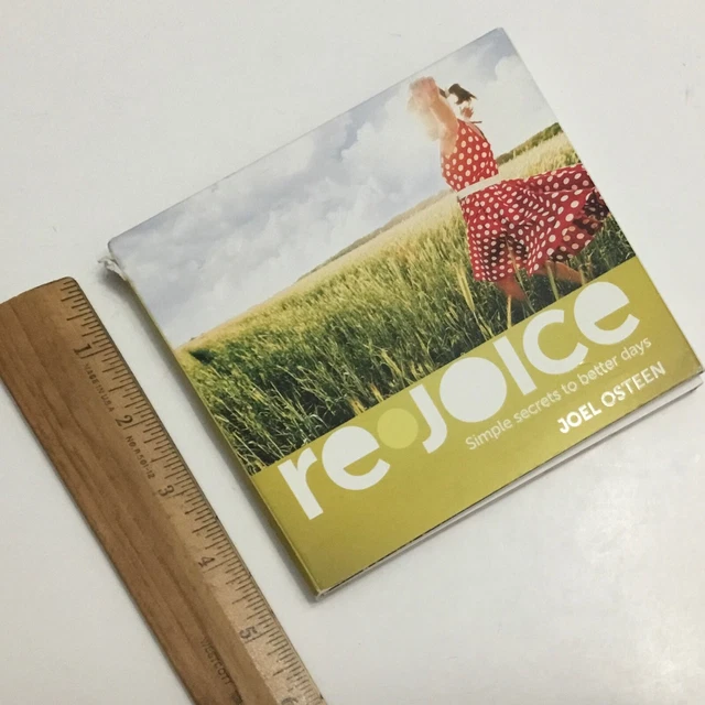 CD DVD ENSEÑANZA Bíblica Joel Osteen Rejoice Simple Secrets To Better ...