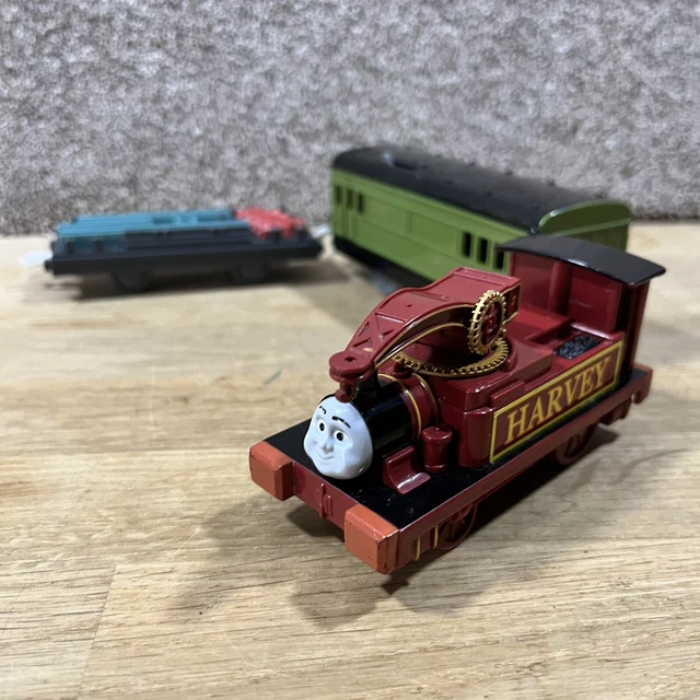 TOMY TRACKMASTER THOMAS the Tank Engine trains Harvey Push Along Only ...