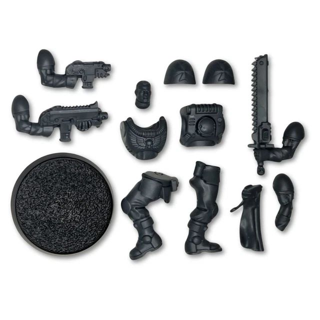 BLACK TEMPLARS CRUSADER Squad - PRIMARIS NEOPHYTE 3 - Space Marine ...