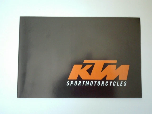 PROSPECTUS CATALOGUE BROCHURE Moto KTM Gamme 2001 EUR 17,00 - PicClick FR