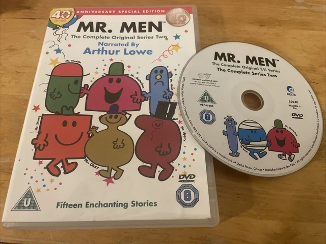 ** MR MEN ORIGINAL SERIES 2 ** 40th Anniversary Special Edition DVD ...