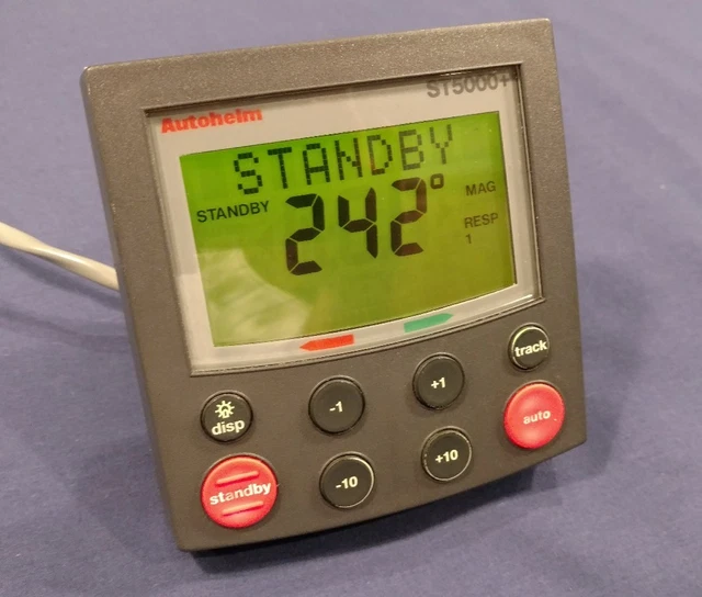 RAYMARINE ST5000 PLUS Autopilot Control Head Autohelm Raytheon Display ...