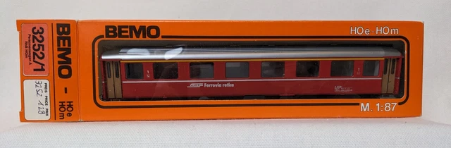 BEMO H0M * Personenwagen RhB A 1228 * Artikel-Nr.: 3252 128 EUR 24,00 ...