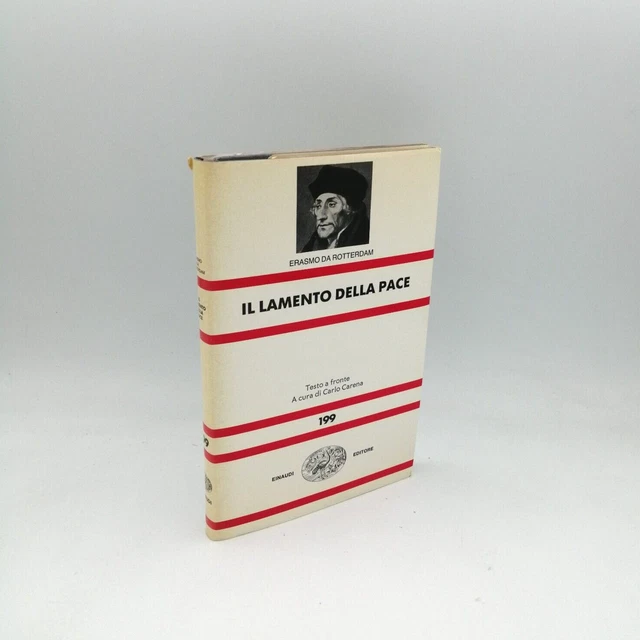 &IL LAMENTO DELLA PACE" Erasmo da Rotterdam, Nuova Universale Einaudi ...