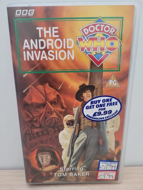 DOCTOR WHO - The Android Invasion (VHS/H, 1995) £0.99 - PicClick UK