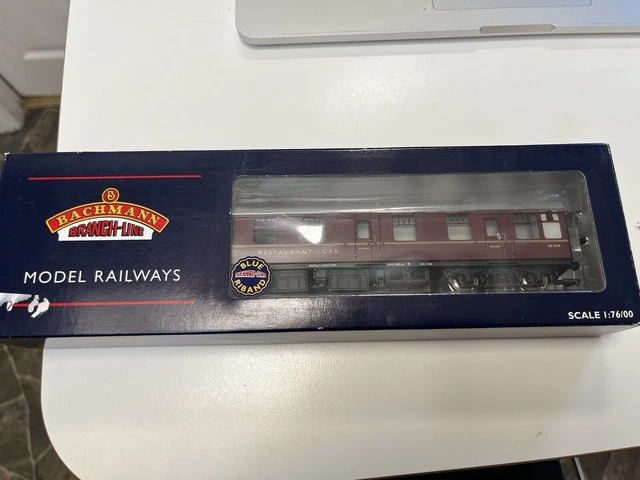 BACHMANN BRANCH-LINE BR MK1 39-103A Restaurant Car RU Maroon WR £30.00 ...