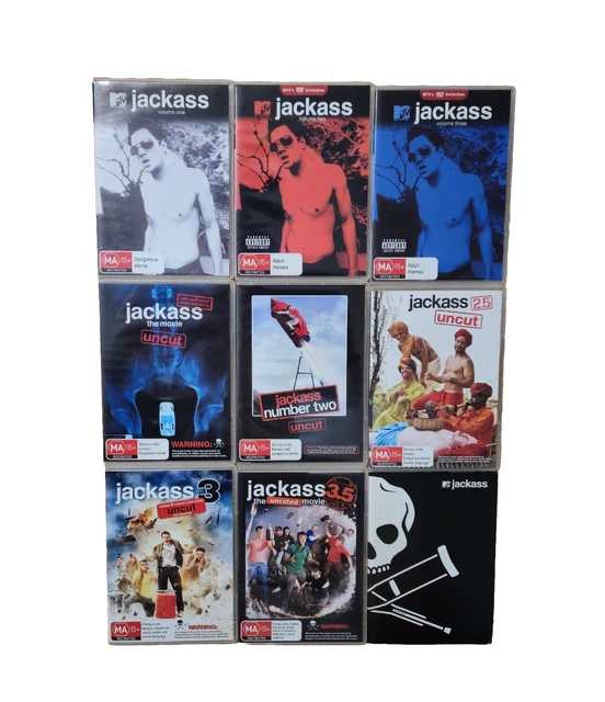 JACKASS - THE TV And Movie Collection Uncut Boxset Region 4 - Free ...