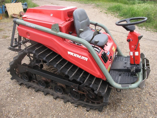 YANMAR AC16 TRACKED compact tractor. Linkage/pto/towbar. £5,450.00 ...