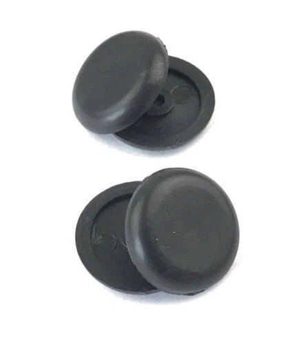 2X UNIVERSAL GURTSTOPPER Kunststoff für Sicherheitsgurt Schwarz BMW VW ...
