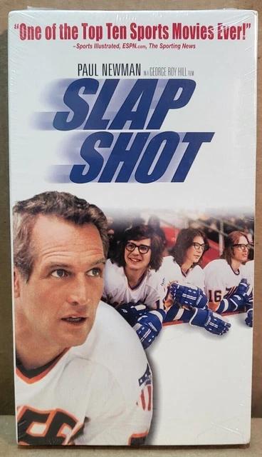 SLAP SHOT VHS Movie 1977 Film Paul Newman Hockey Classic Vintage MINT ...