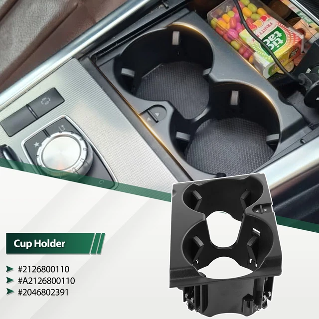 BECHERHALTER GETRÄNKEHALTER FÜR Mercedes-Benz E-Klasse W212 E350 ...