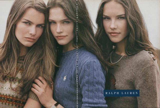 RALPH LAUREN MAGAZINE Print Ad Advert Collection Filippa Hamilton 4pg ...