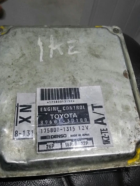TOYOTA SURF 1KZ-TE A/T engine ecu 89661-3D100 denso ( 175822-1380 ) £150.00 - PicClick UK