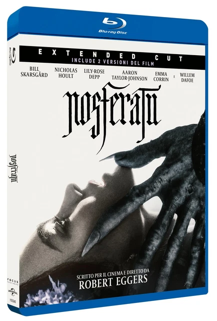 BLU-RAY NOSFERATU (BLU-RAY) Aaron Taylor-Johnson Bill Skarsgård ...