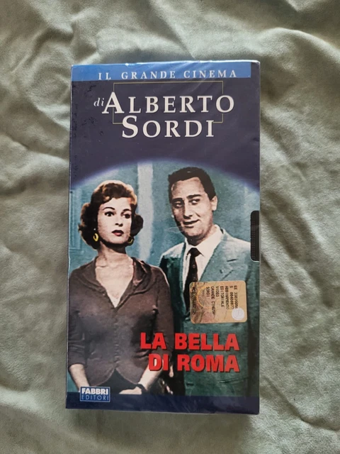 VHS ALBERTO SORDI La Bella di Roma Editoriale Fabbri Blisterato Z10 EUR ...