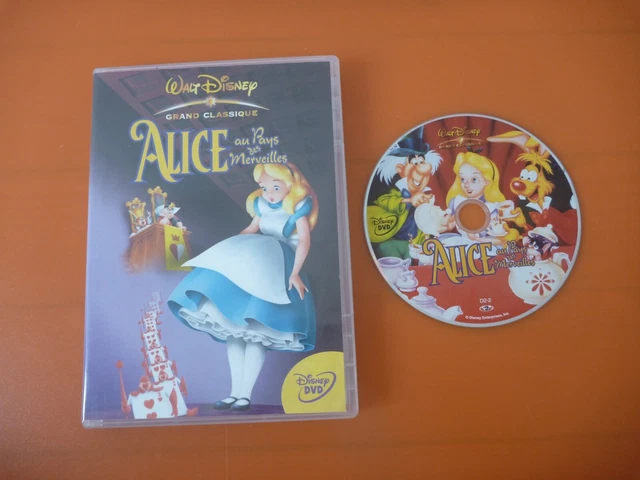 DVD ALICE AU PAYS DES MERVEILLES Dessin Animé Walt Disney classique - C ...