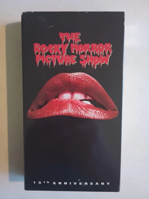 THE ROCKY HORROR Picture Show 1975 (VHS, 1990) 15th Anniversary CBS FOX ...