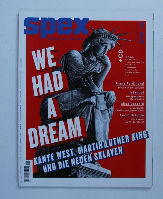 SPEX NO.346 - Juli/August 2013 GER Magazine Franz Ferdinand Blixa Bargeld EUR 4,86 - PicClick DE