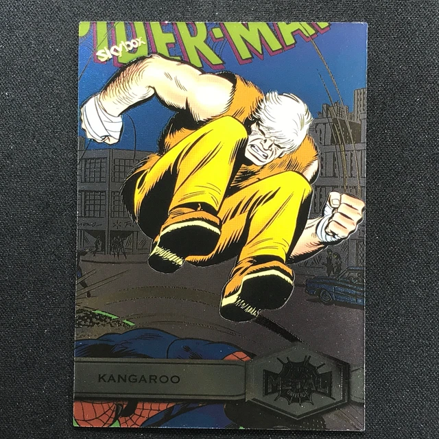 2021-2022 MARVEL SPIDER-MAN Metal Universe KANGAROO High Series Base ...