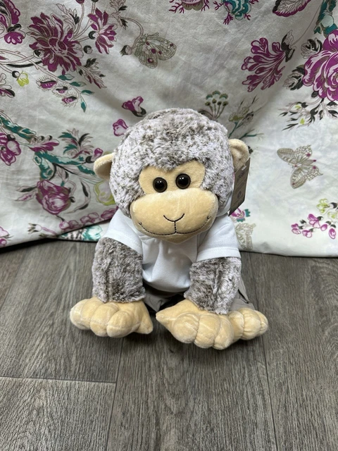 THE BEAR FACTORY Monkey Soft Toy Plush - New With Tags - 30cm £12.95 ...