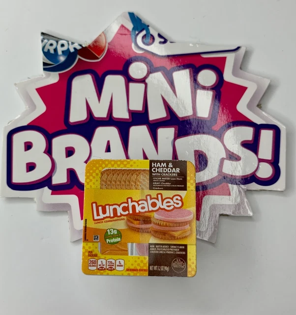 * ZURU MINI Brands Collectible Toy * US Exclusive - Lunchables Ham ...