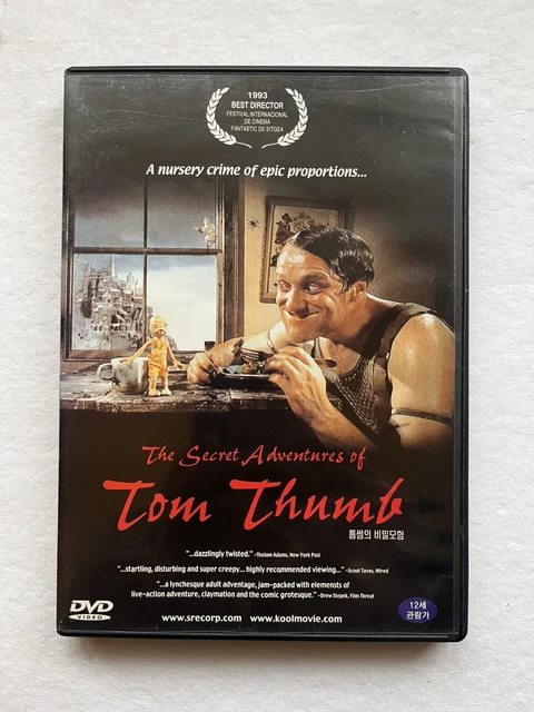 THE SECRET ADVENTURES of Tom Thumb DVD, (1993) Stop Motion Animation ...