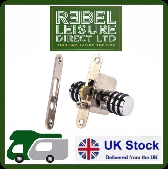 SWIFT/STERLING/SPRITE CARAVAN/MOTORHOME SLIDING Door Handle & Latch Set ...