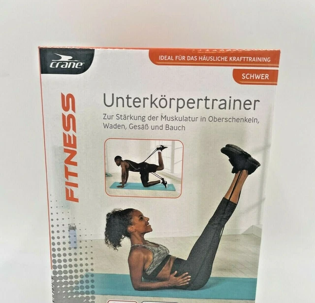 CRANE FITNESS UNTERKÖRPERTRAINER Training Sport zur Stärkung Muskulatur ...