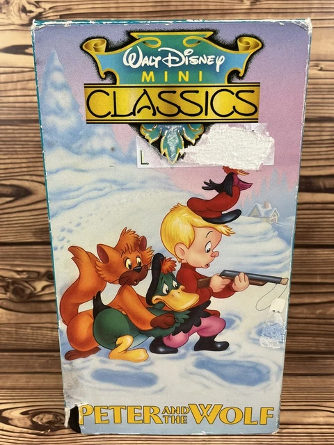 WALT DISNEY MINI Classics (VHS) Peter and the Wolf HTF RARE $5.52 ...