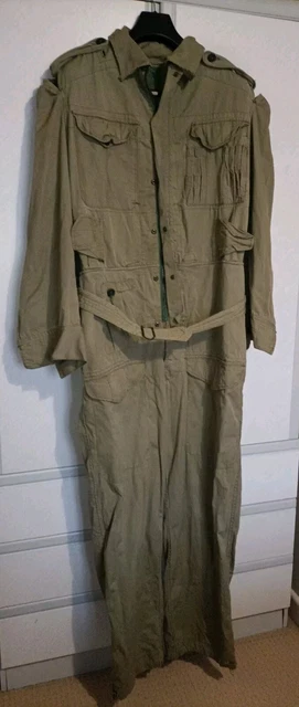 WW2 BRITISH TANK Suit Jungle, Genuine Ww2 Jungle Tank Suit, Tank ...
