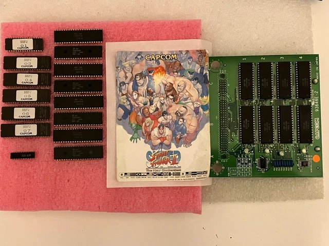 CAPCOM CPS2 SUPER Street Fighter 2 The New Challengers Original Romset ...