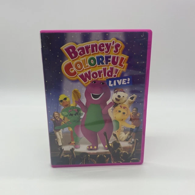 BARNEYS COLORFUL WORLD Live DVD 2004 New Sealed $43.77 - PicClick CA