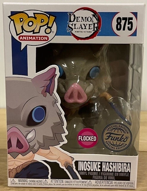 INOSUKE HASHIBIRA ANIMATION Demon Slayer 2021 Funko Pop Shop Floccato ...