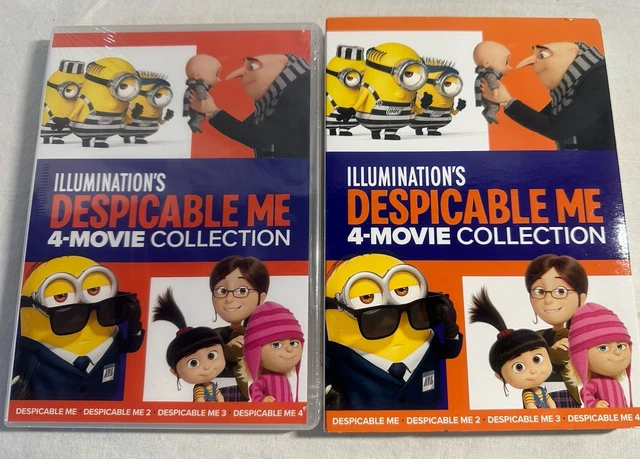 DESPICABLE ME 4-MOVIE Collection DVD NEW Sealed £11.34 - PicClick UK