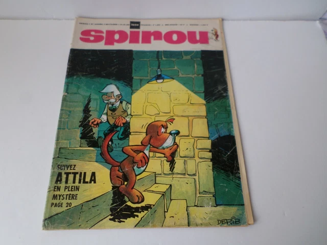 SPIROU HEBDO ANNEE 1968 - N° 1590 EUR 6,00 - PicClick FR