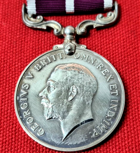 RARE BRITISH ARMY 1930's Meritorious Service Medal Worcestershire ...