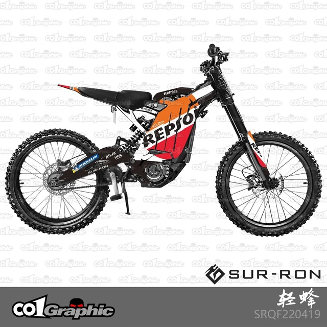 GRAPHICS DECALS STICKERS Full Kit For Sur-Ron Light Bee Firefly ...