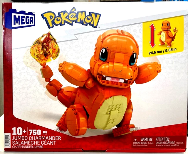 MEGA CONSTRUX POKÉMON Jumbo Charmander Building Set 750pcs Sealed $36. ...