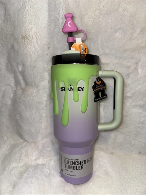 STANLEY X TARGET HYPNOTIC GREEN Halloween 2025 40 oz Quencher Tumbler ...