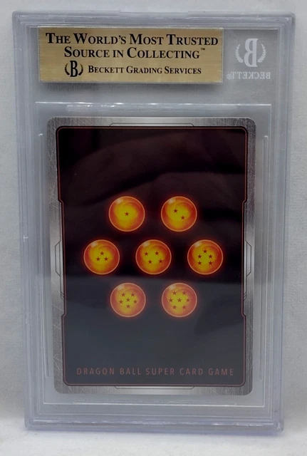 DRAGON BALL SUPER - BGS 10 SS4 Son Goku, a Heartfelt Plea BT8-110 SPR Card $199.95 - PicClick AU