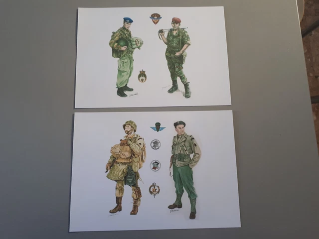 2 POSTERS: SHOCK Battalion Paratroopers, 13th RDP and 3rd CPR £8.53 ...