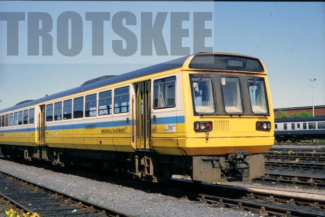 35MM SLIDE BR British Rail DMU 142019 Class 142 Heaton TMD 1994 ...