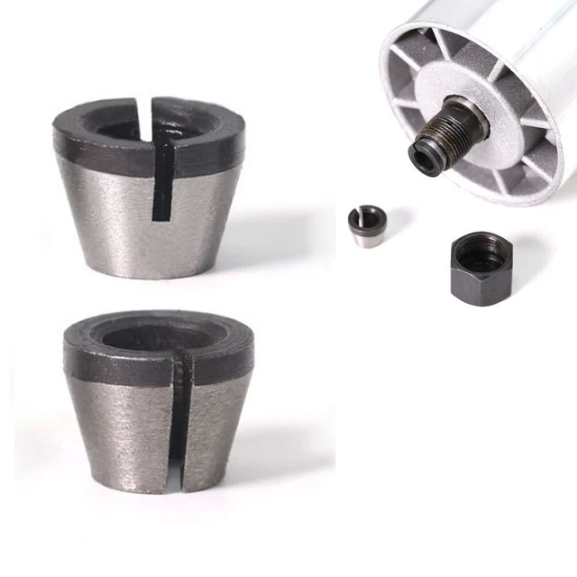 PROFESSIONAL GRADE COLLET Chucks for Router Bits Extension Engraving ...