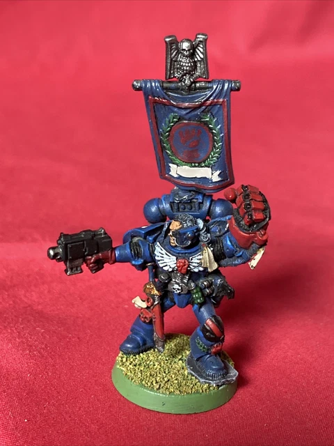 CAPTAIN CORTEZ PURPURROTE Fäuste OOP Space Marines Warhammer 40k (T34 ...