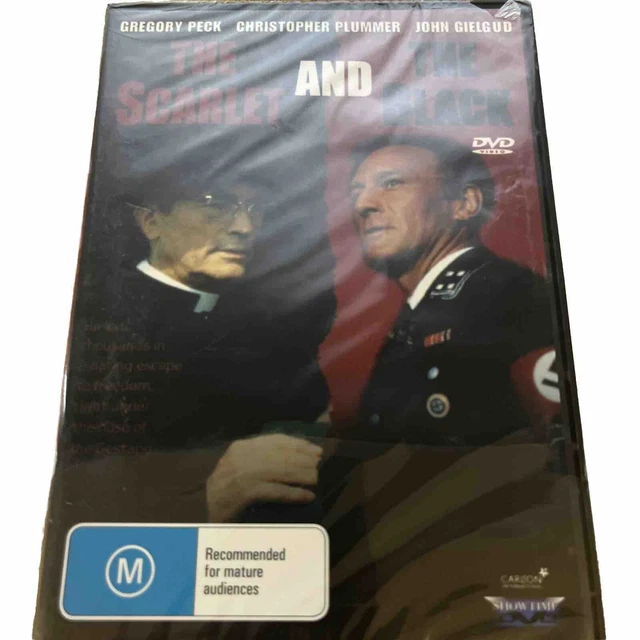 THE SCARLET & The Black (DVD, 1983) Gregory Peck Rare Movie Brand New ...