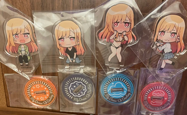 LOT OF MY Dress-Up Darling Chibi Marin Kitagawa Acrylic Stand Figures ...
