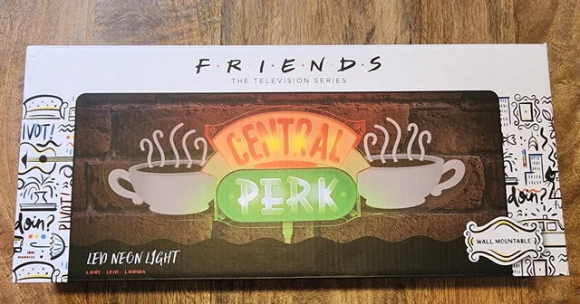 NEW FRIENDS TV Show Central Perk Coffee Shop LED Neon Wall Light Decor ...